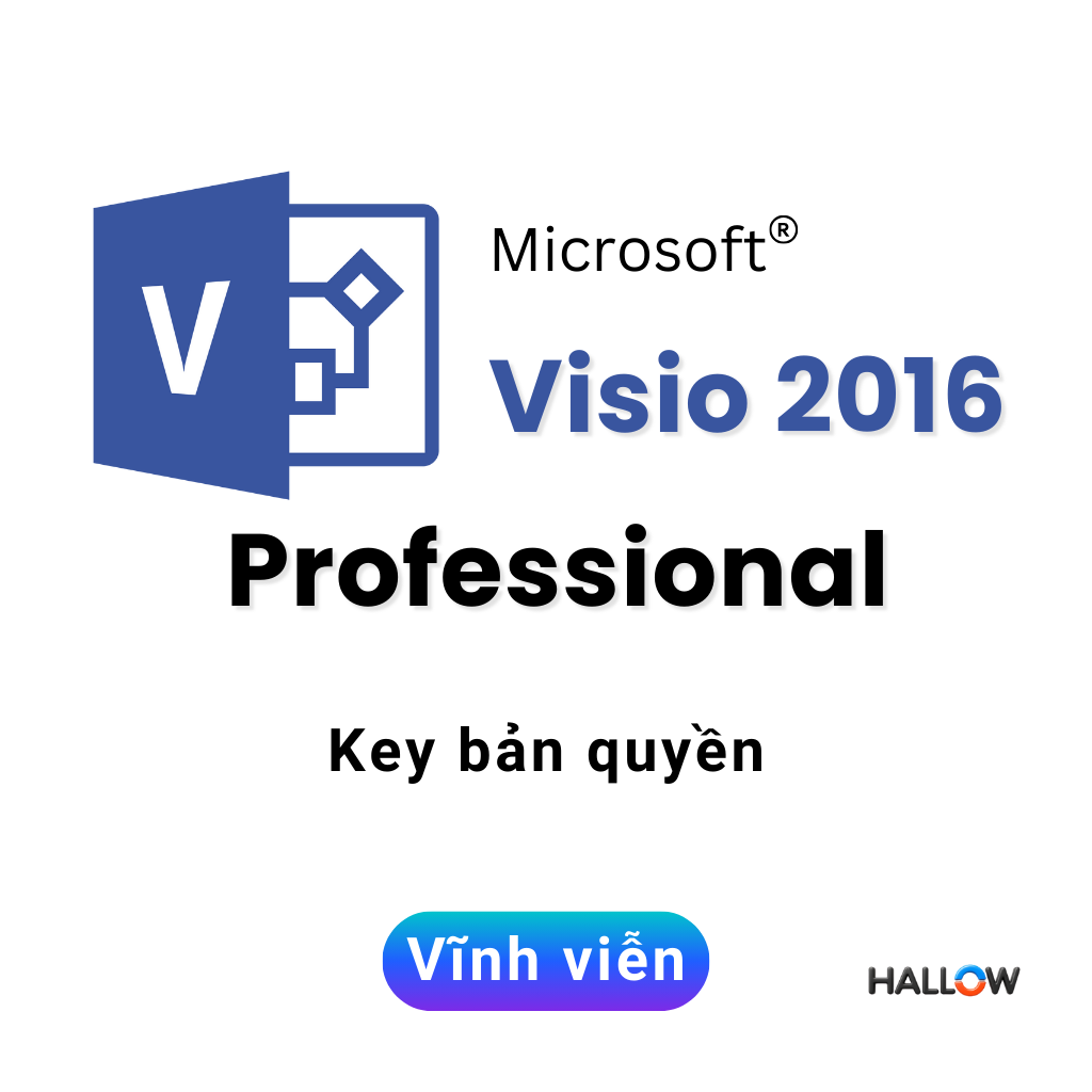 Key Visio 2016 bản quyền – Tạp hóa Hallow